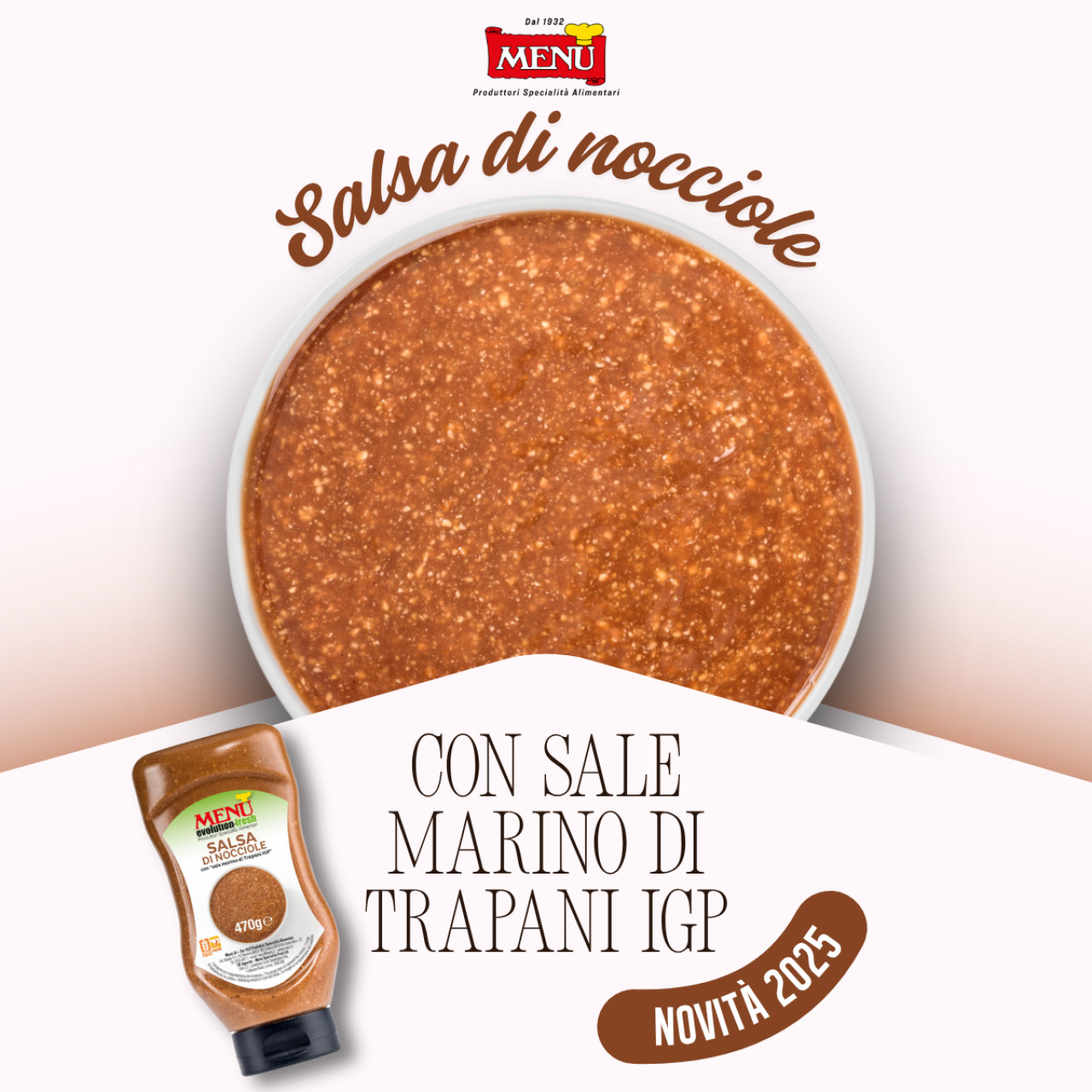 NOVEDAD 2025 - Salsa de avellanas con sal marina de Trapani IGP ...